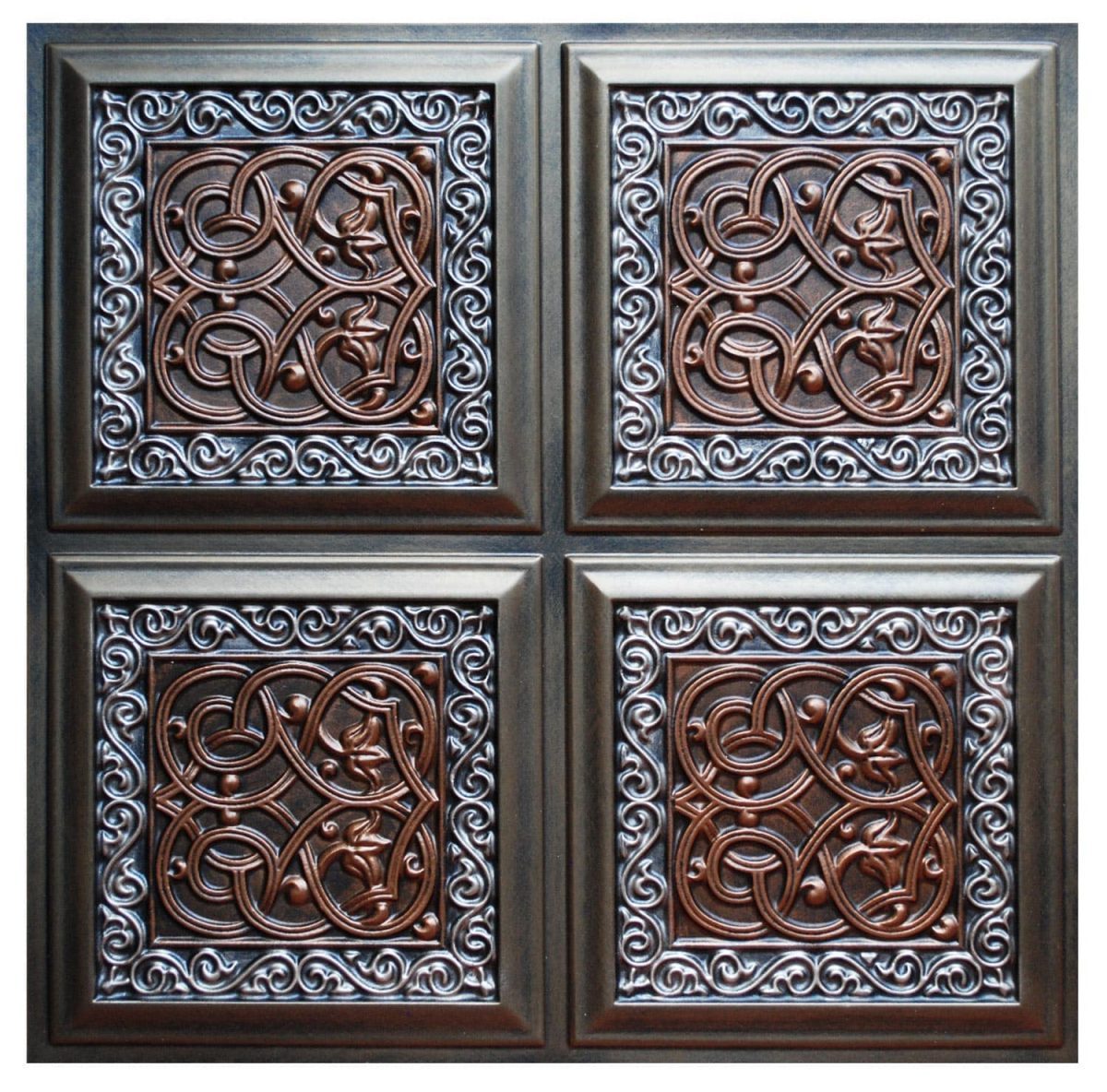 Ceiling Tile Lover's Knot II 24 in. x 24 in. CTF-005-2 - Fine Art Deco ...