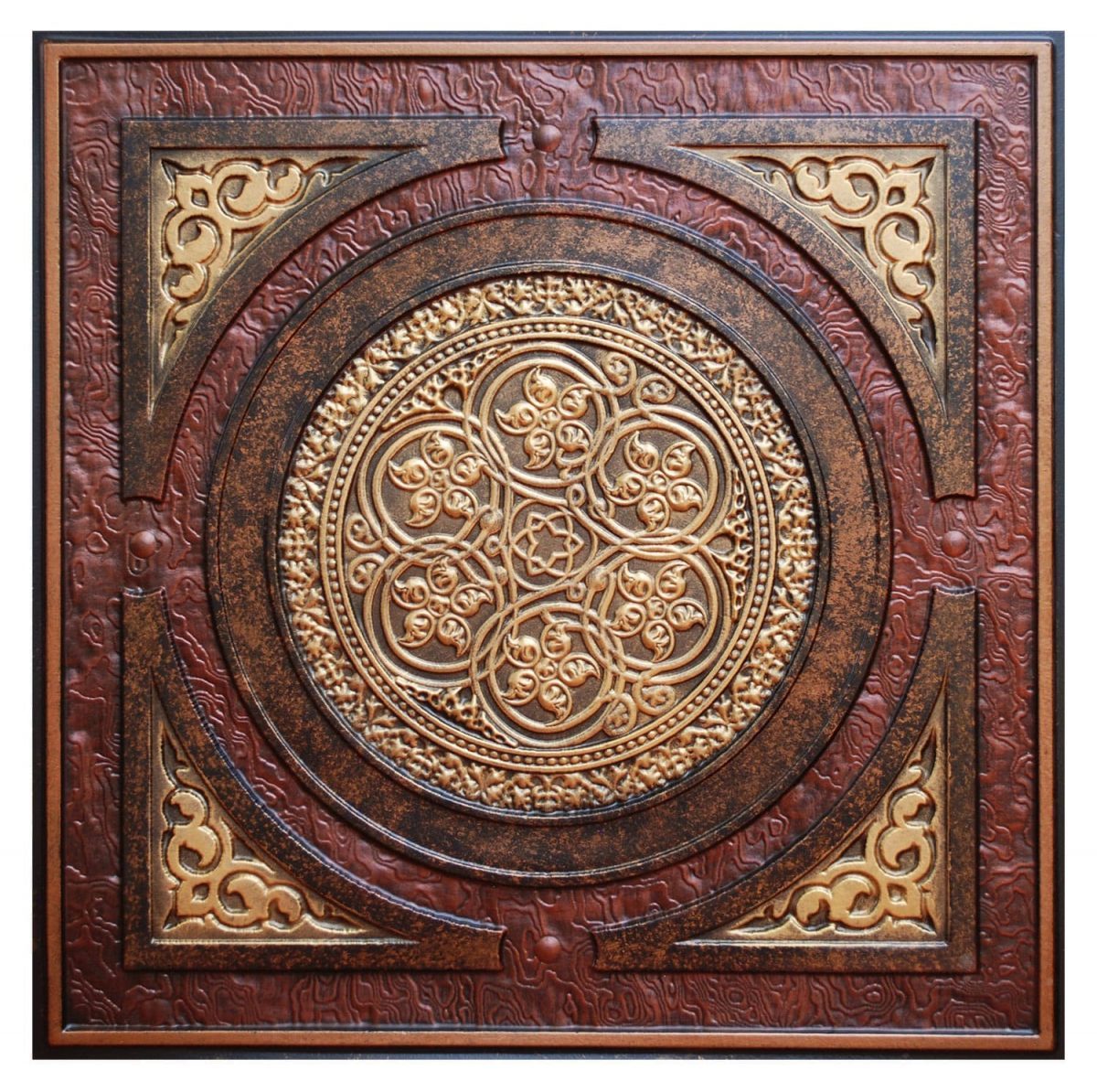 Ceiling Tile Steampunk 24 in. x 24 in. CTF-006 - Fine Art Deco Inc. An ...