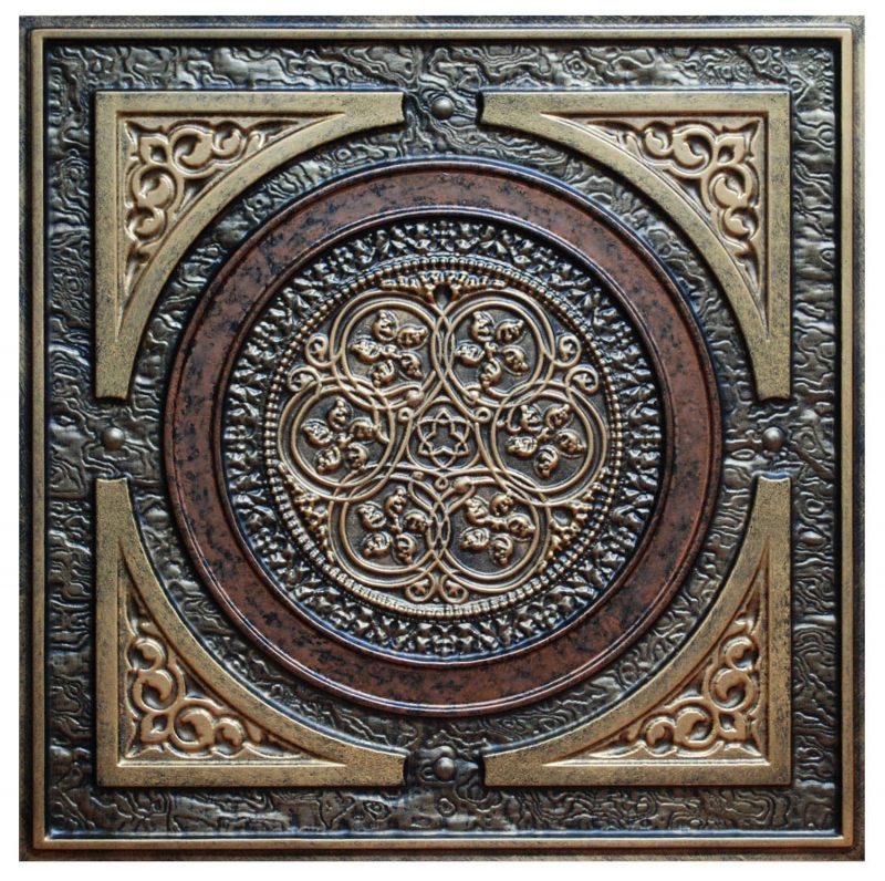 Ceiling Tile Steampunk IV 24 in. x 24 in. CTF-006-4 - Fine Art Deco Inc ...