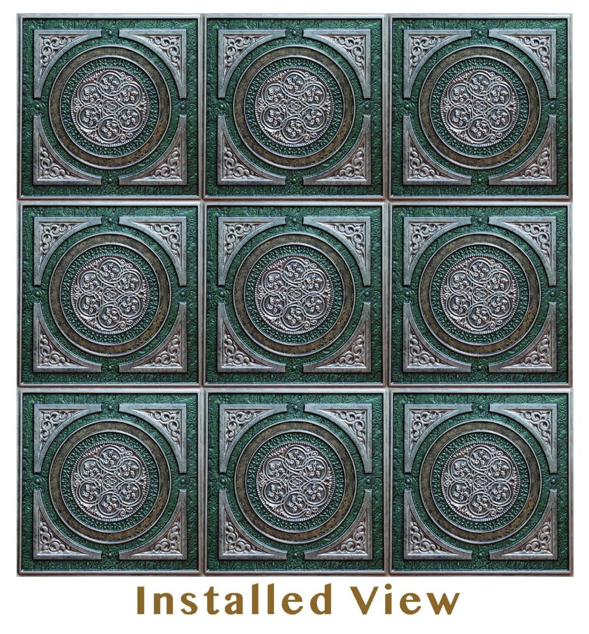 Ceiling Tile Steampunk VI 24 in. x 24 in. CTF-006-6 - Fine Art Deco Inc ...