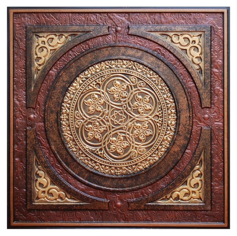 Ceiling Tile Steampunk IV 24 in. x 24 in. CTF-006-4 - Fine Art Deco Inc ...
