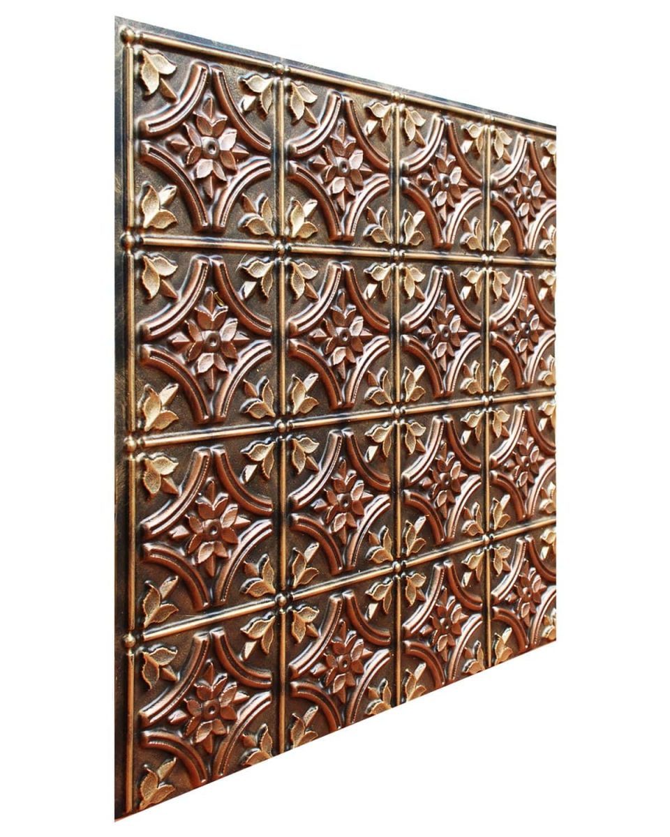 Ceiling Tile Gothic Reims 24 in. x 24 in. CTF-009 - Fine Art Deco Inc ...