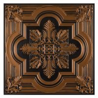 Ceiling Tile Large Snowflake Faux Tin 23-3/4 in. x 23-3/4 in. CTFF-003 ...