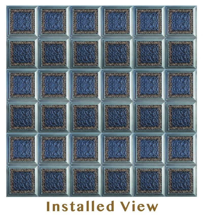 Ceiling Tile Lover's Knot IV 24 in. x 24 in. CTF-005-4 - Fine Art Deco ...