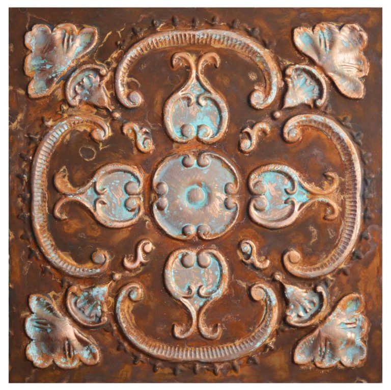 Ceiling Tile Alhambra V 24 in. x 24 in. CTF-010-5 - Fine Art Deco Inc ...