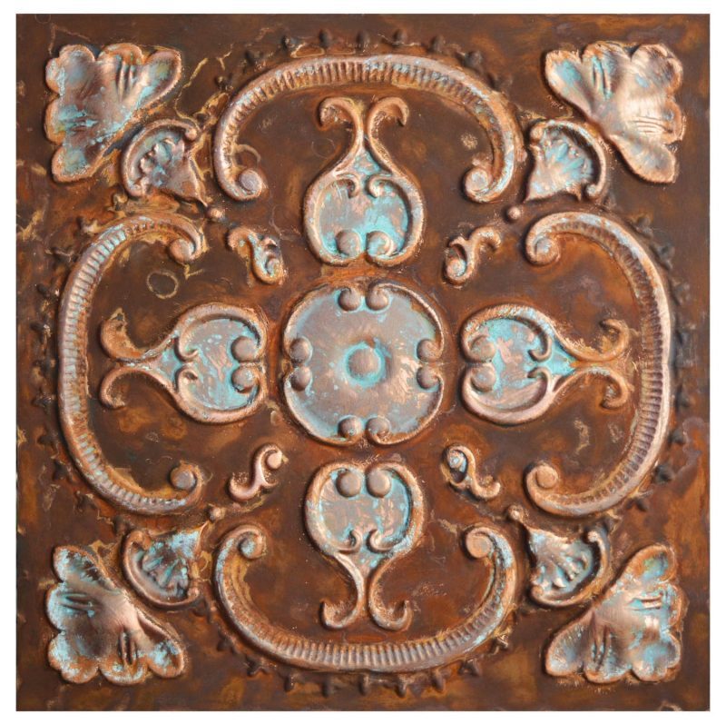 Ceiling Tile Alhambra IV 24 in. x 24 in. CTF-010-4 - Fine Art Deco Inc ...