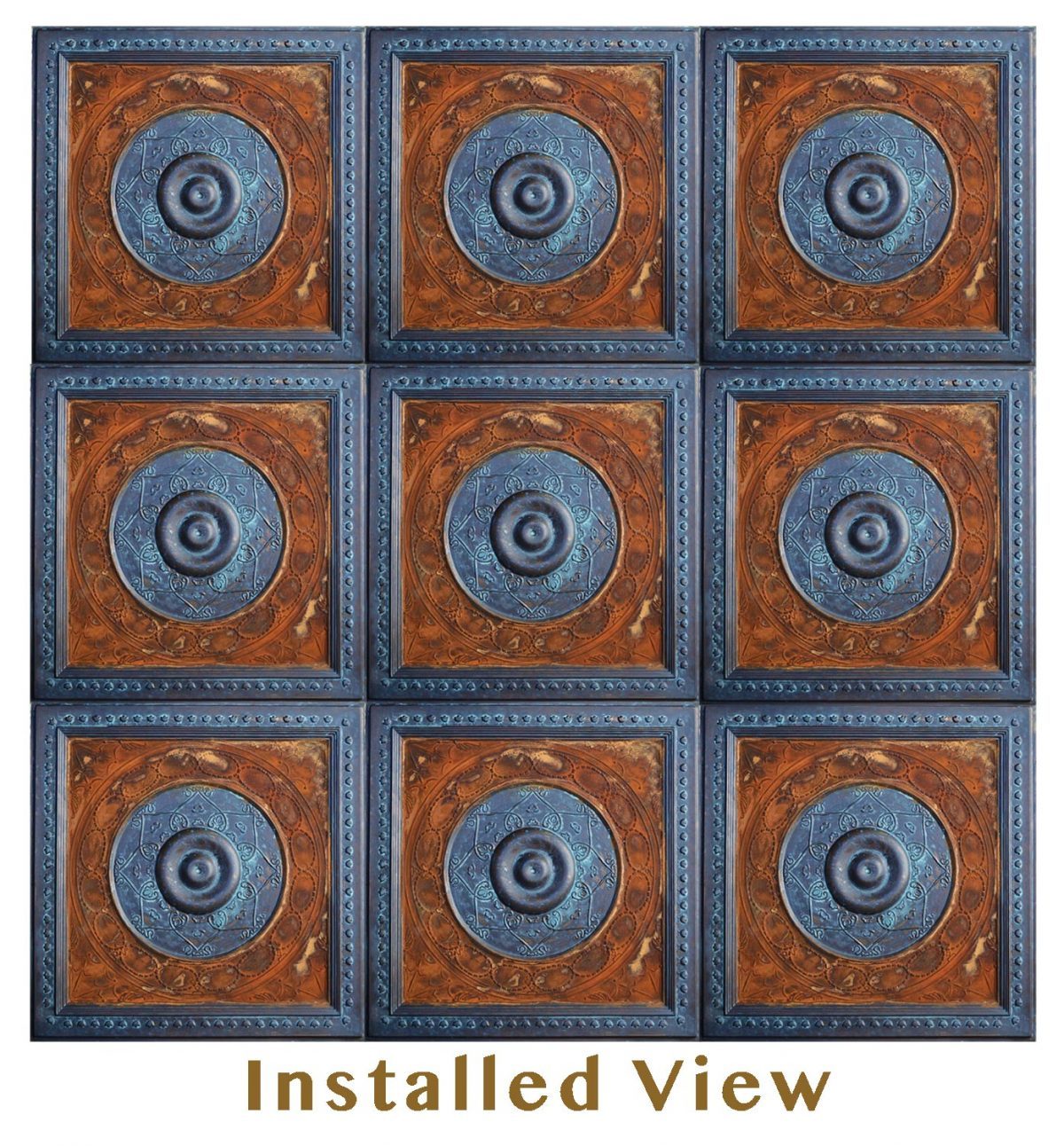 Ceiling Tile Downtown 24 in. x 24 in. CTF-022 - Fine Art Deco Inc. An ...