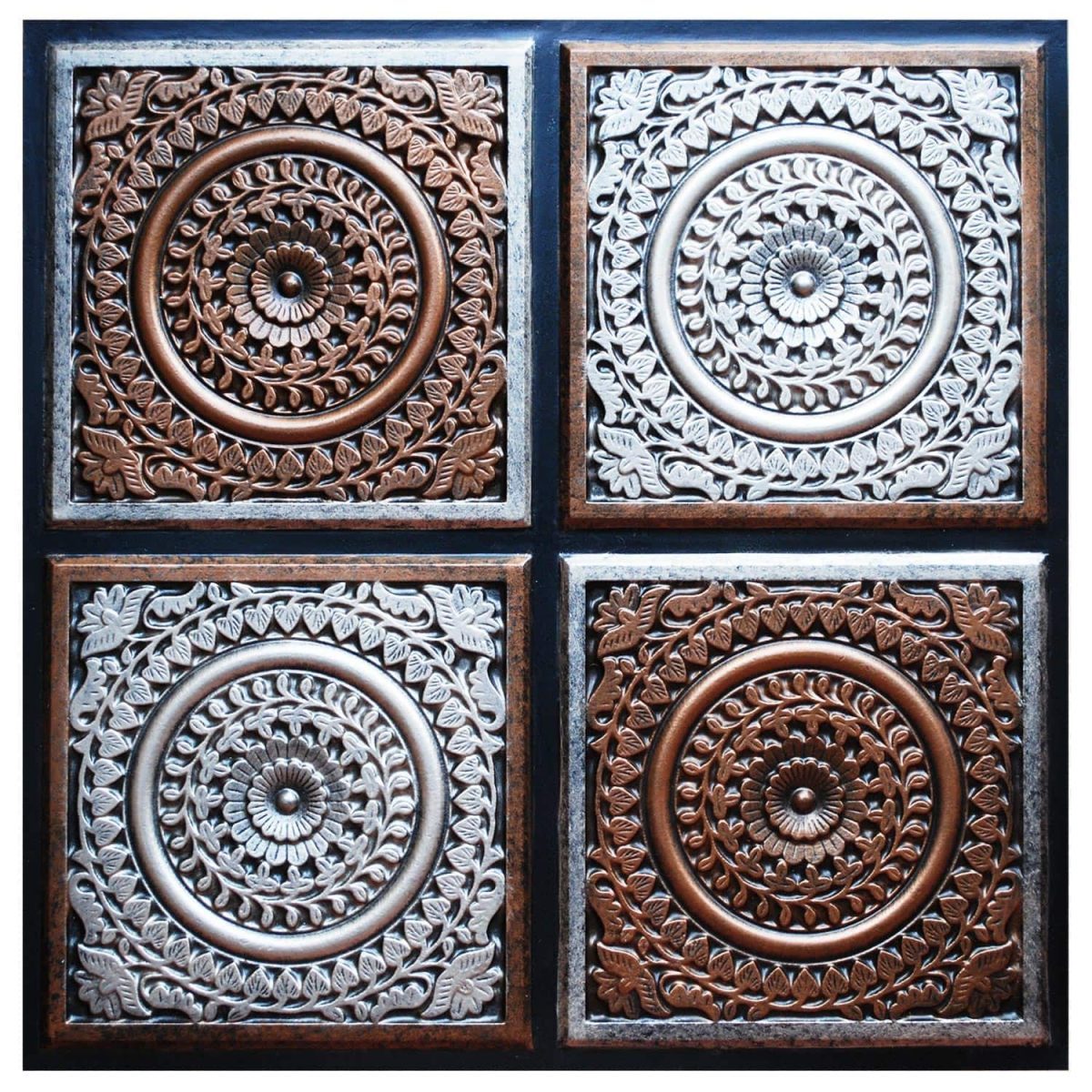 Ceiling Tile Grandma's Doilies Quartet II 24 in. x 24 in. CTF-018-2 ...