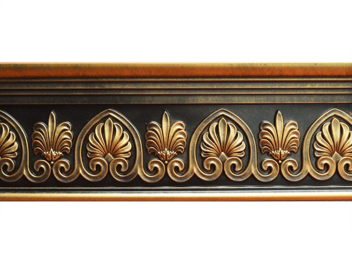 Flat Molding Scrollwork 7-3/4 in. FMF-043 - Fine Art Deco Inc. An ...