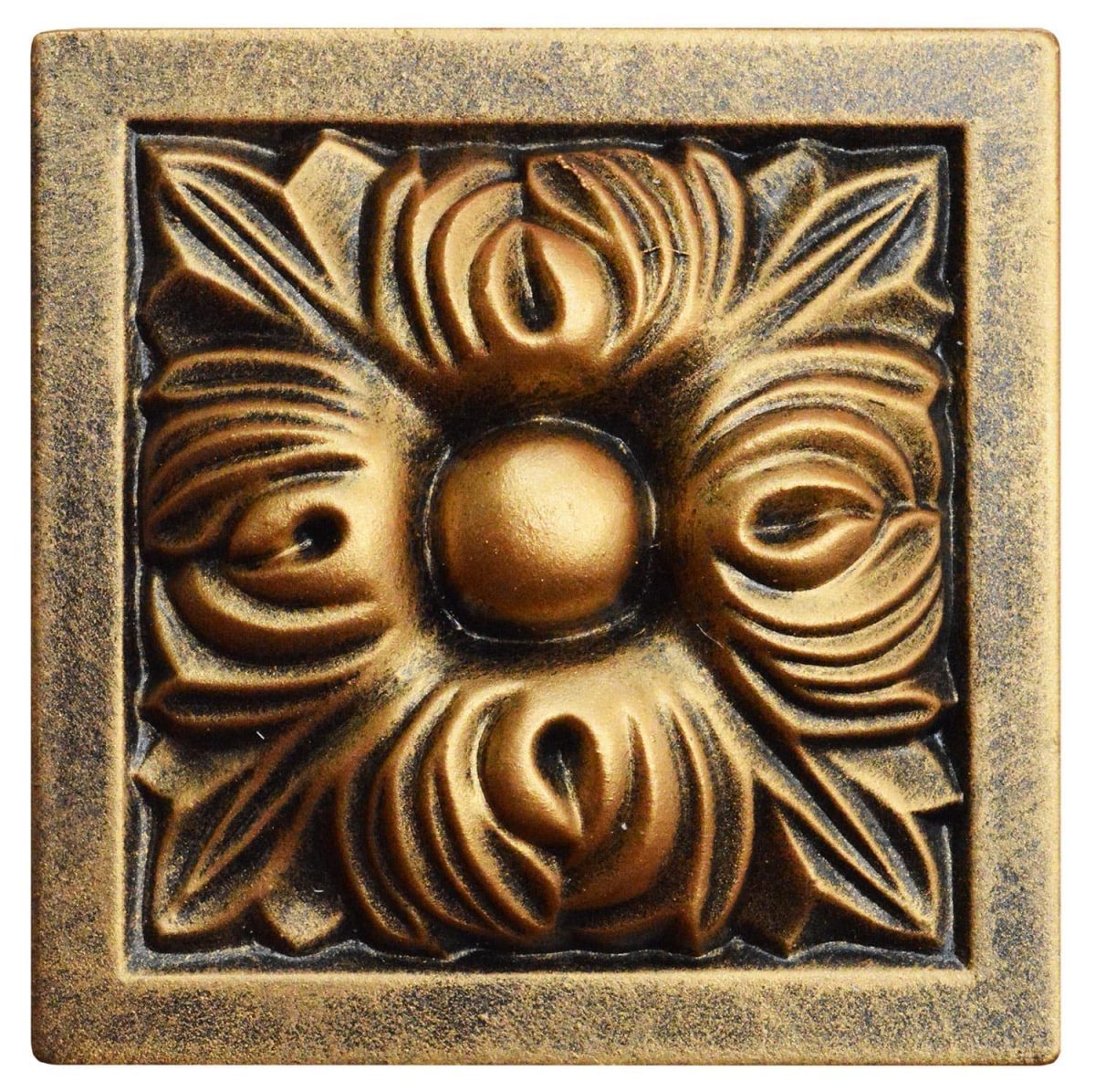 Plinth Block Helene 3-3/4 in. x 3-3/4 in. PBF-036 - Fine Art Deco Inc ...