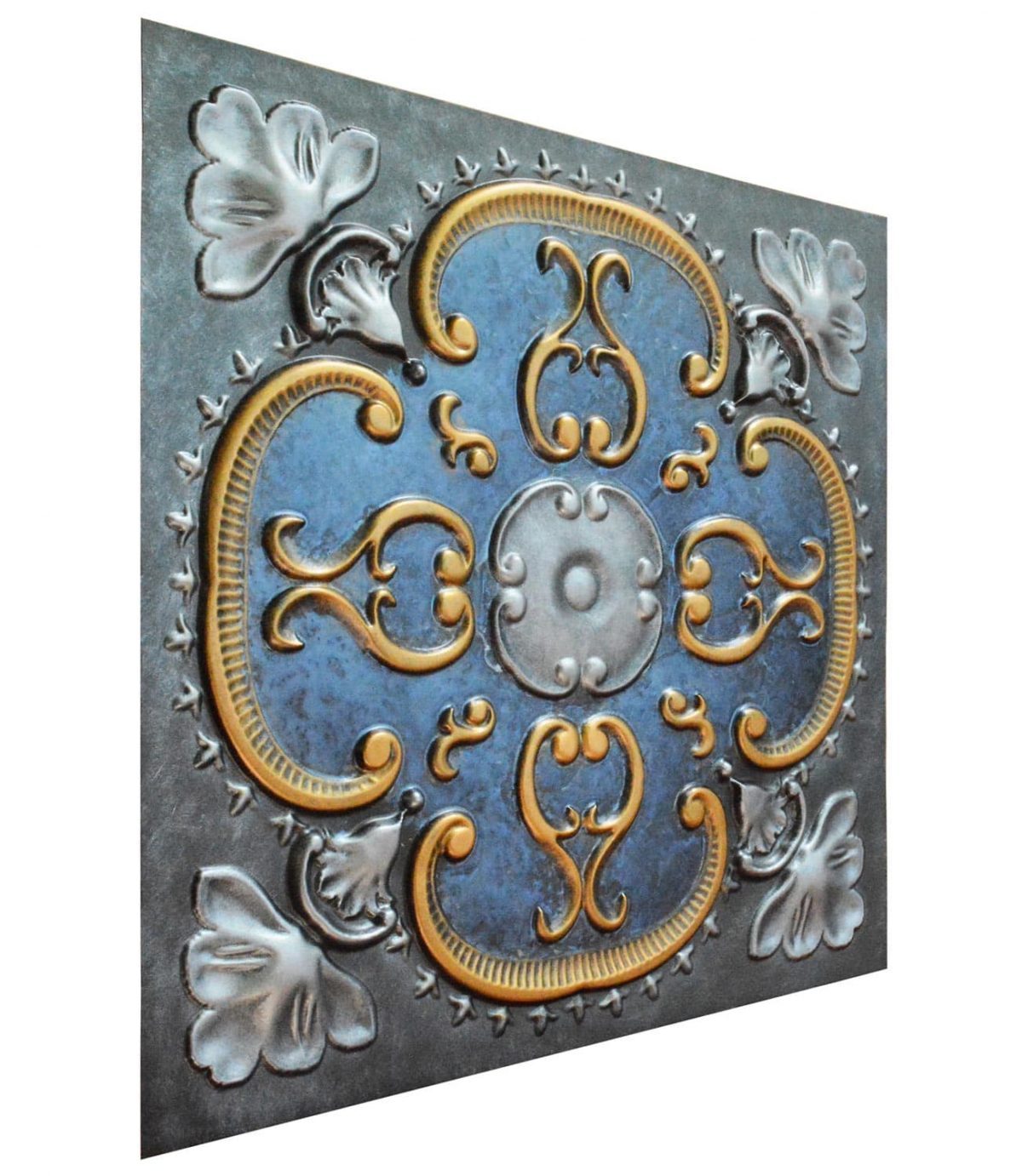 Ceiling Tile Alhambra III-A 24 in. x 24 in. CTF-010-3A - Fine Art Deco ...