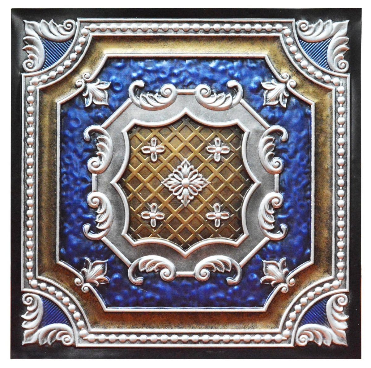 Ceiling Tile Elizabethan Shield 24 in. x 24 in. CTF-034 - Fine Art Deco ...