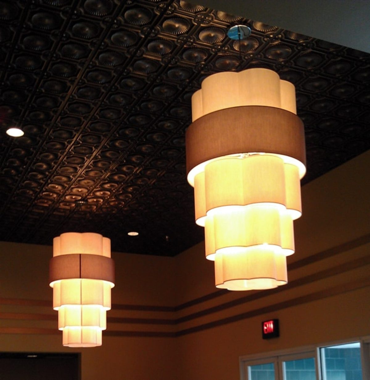 Ceiling Tile Whirligigs Faux Tin 24 in. x 24 in. CTFF-002 - Fine Art Deco Inc. An Artistic Decor ...