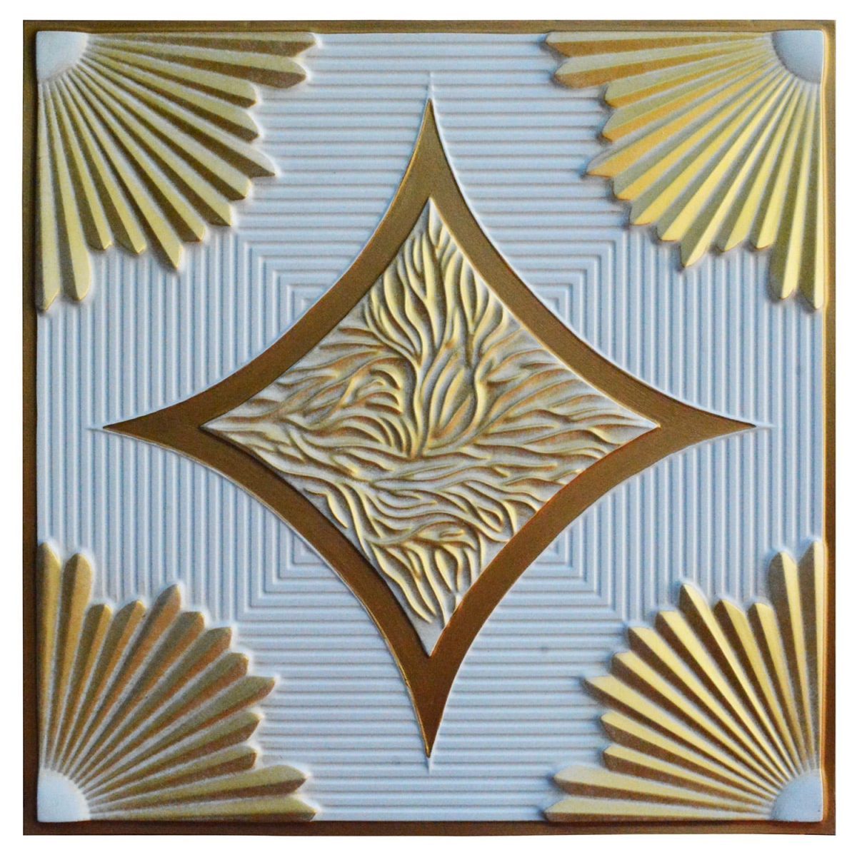 Ceiling Tile Alhambra IV 24 in. x 24 in. CTF-010-4 - Fine Art Deco Inc ...