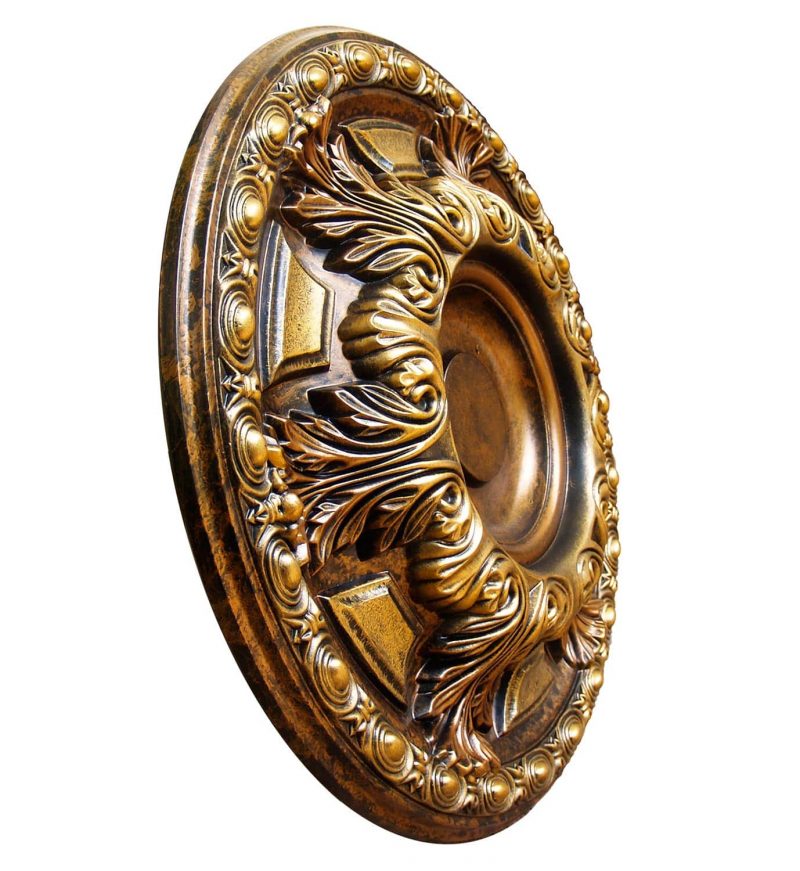 Ceiling Medallion Golden Cup 23-5/8 in. CCMF-048 - Fine Art Deco Inc ...