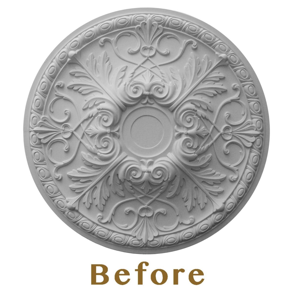 Ceiling Medallion Silver Atmosphere 26-1/4 in. CCMF-112-5A - Fine Art ...