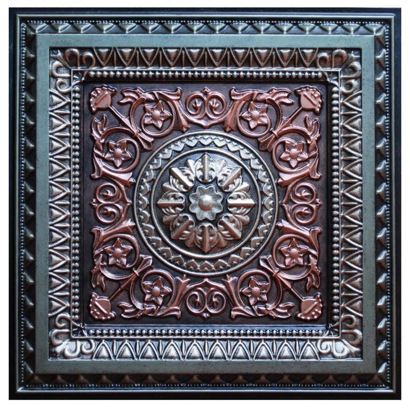 Ceiling Tile La Scala IV 24 in. x 24 in. CTF-001-4 - Fine Art Deco Inc ...