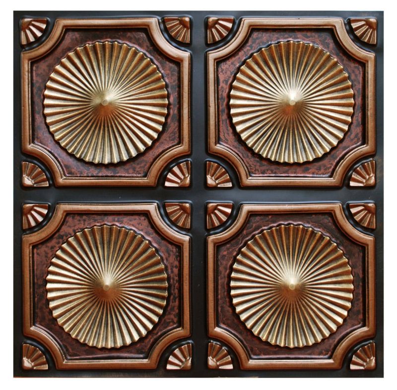 Ceiling Tile Whirligigs 24 in. x 24 in. CTF-002 - Fine Art Deco Inc. An ...