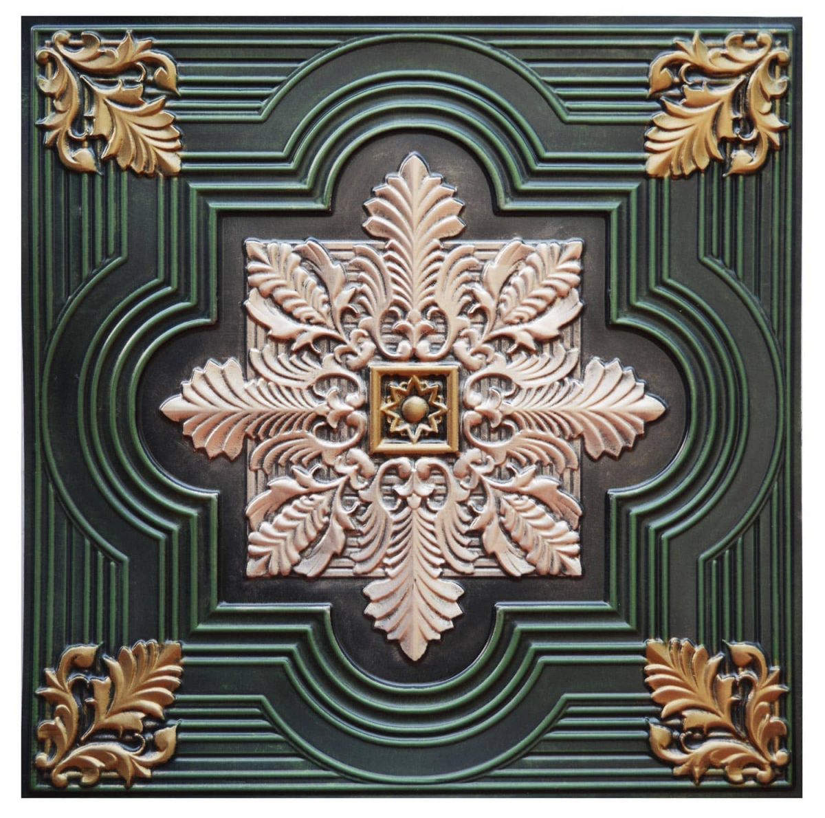 Ceiling Tile Large Snowflake IV 24 in. x 24 in. CTF-003-4 - Fine Art ...