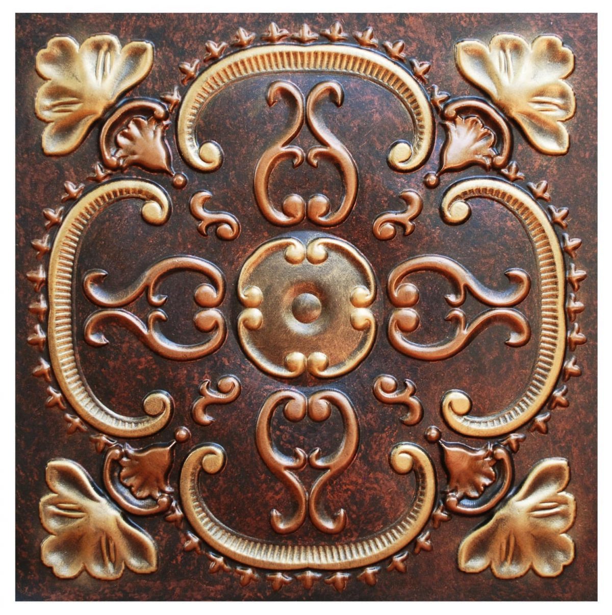 Ceiling Tile Steampunk V 24 in. x 24 in. CTF-006-5 - Fine Art Deco Inc ...