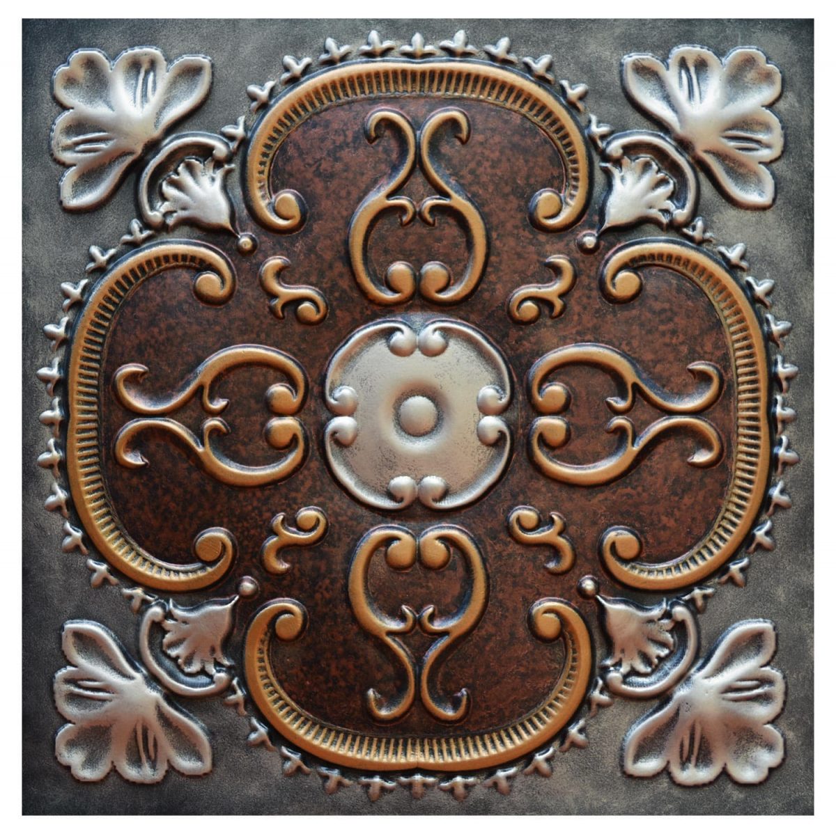 Ceiling Tile Alhambra IV 24 in. x 24 in. CTF-010-4 - Fine Art Deco Inc ...