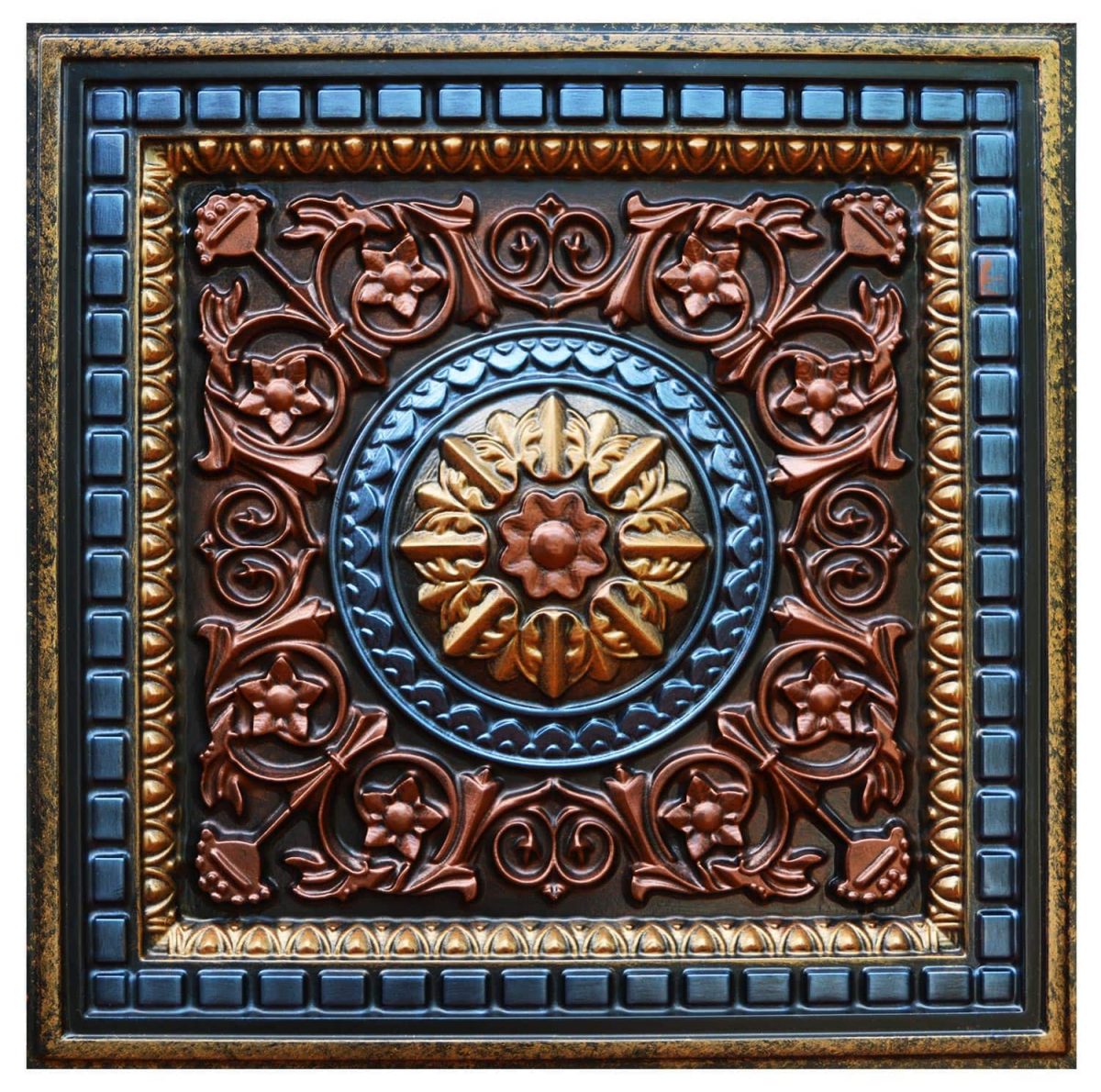 Ceiling Tile Da Vinci IV-A 24 in. x 24 in. CTF-012-4A - Fine Art Deco ...