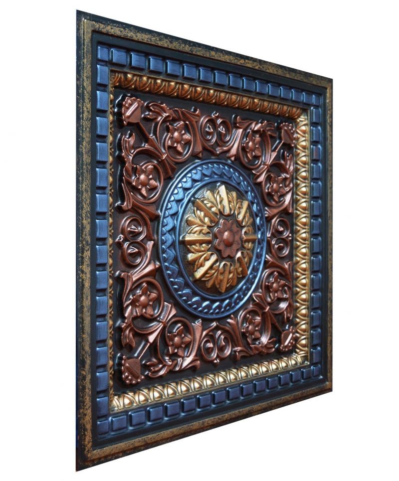 Ceiling Tile Da Vinci IV-A 24 in. x 24 in. CTF-012-4A - Fine Art Deco ...