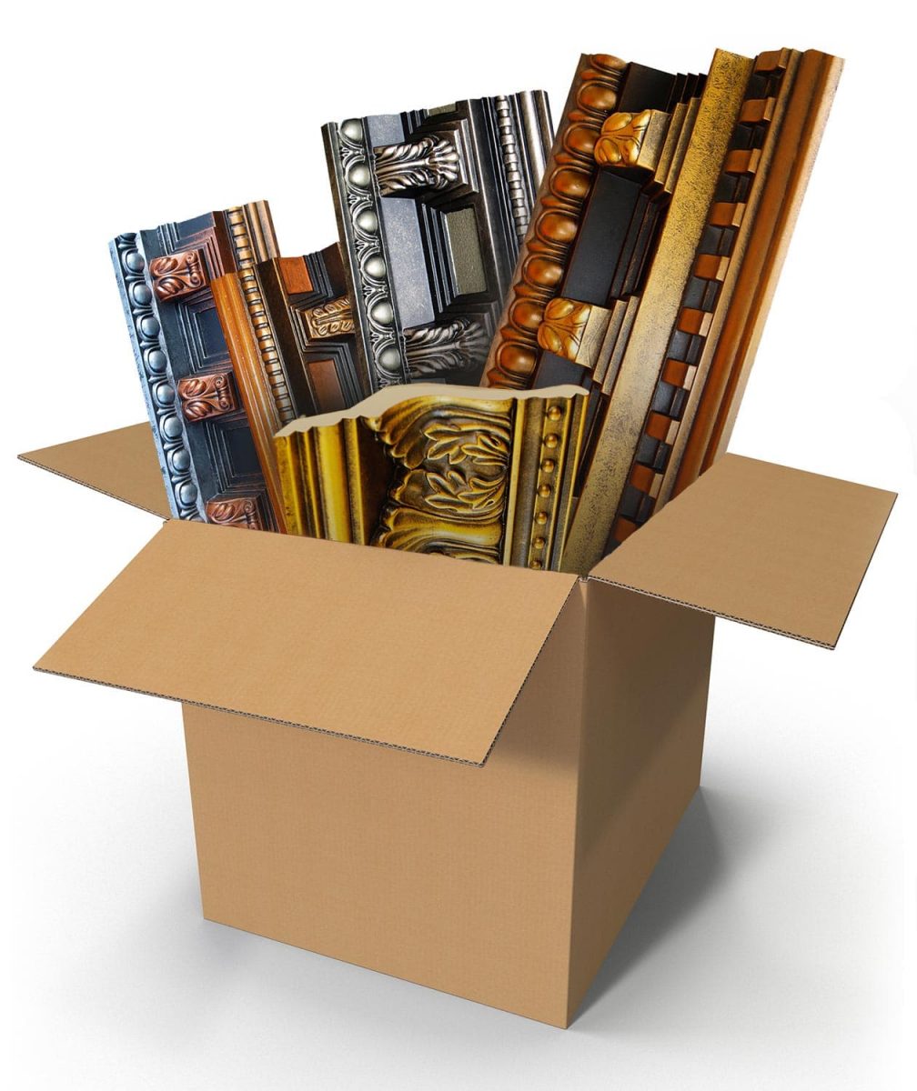 Pre-Finished Crown Molding Samples - Fine Art Deco Inc. An Artistic ...